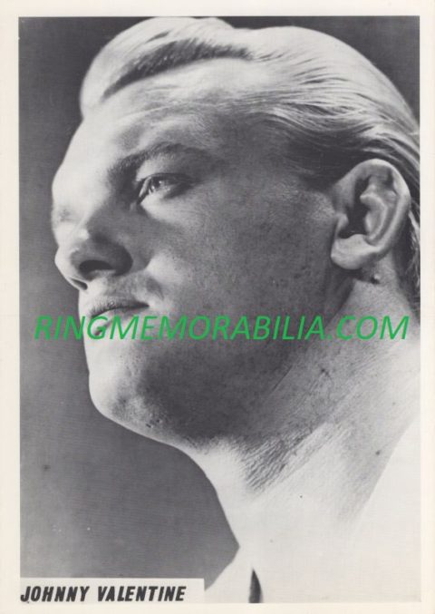 Wrestler Johnny Valentine Original 1959 Signed Fan Club Permission ...
