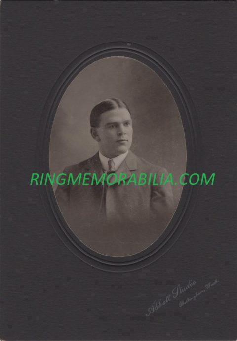 Wrestler Frank Gotch Original Vintage Antique Studio Cabinet Card Circa ...